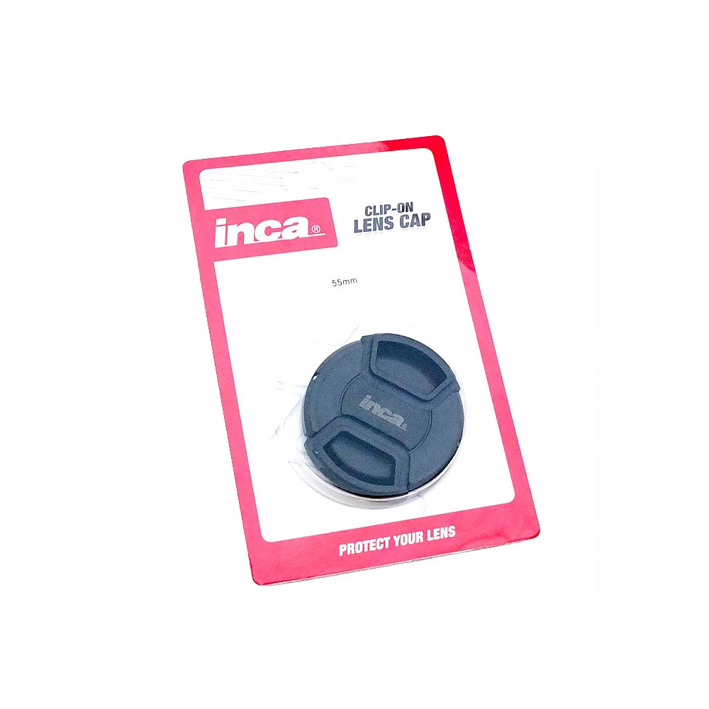 Inca 55mm Lens Cap Clip on | Buy at GearUp New Zealand